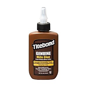 Titebond 5012 4OZ LIQUID HIDE GLUE, 4 oz, Amber