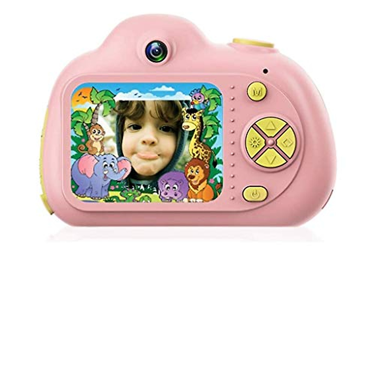 LKYBOA Kids Toys Camera Girls Boys Compact Cameras for Children Best Gift for 5-10 Year Old Boy Girl 8MP HD Video Camera Creative Gifts (Color : Blue)