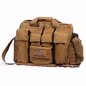 LA Police Gear Jumbo Bail Out Bag, Diaper Bag, Bug Out Bag, Range Bag, Handgun & Ammo Bag - Coyote