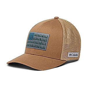 Columbia Mesh Tree Flag Ball Cap, Delta, Large/X-Large