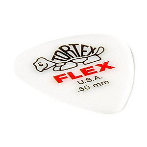 Dunlop Dunlop Tortex Flex Standard .50mm Red Guitar Pick-12 Pack