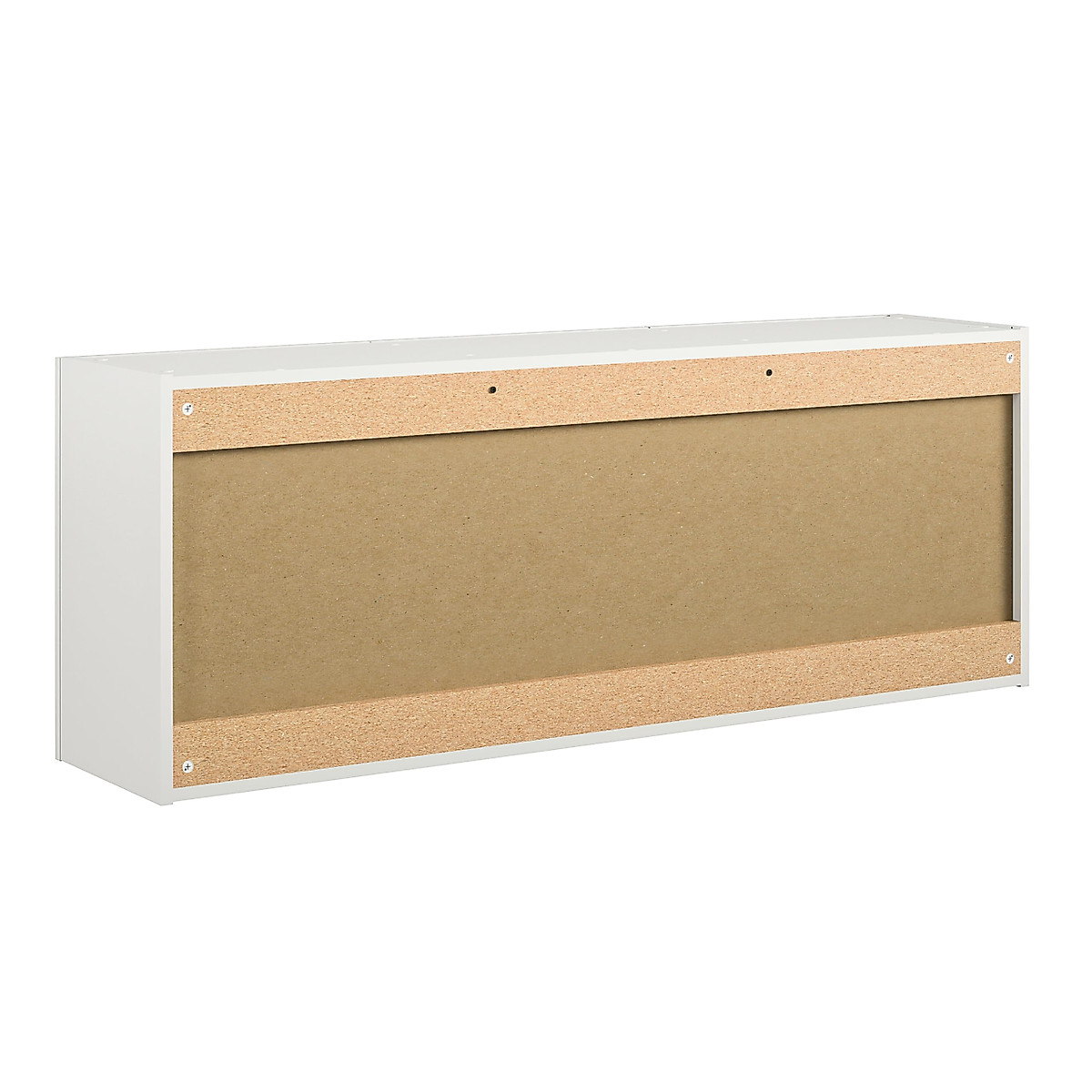 Systembuild Evolution Lory Framed 54" Wall Cabinet in White