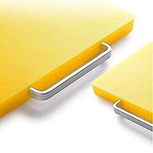 GULRUH Wood Cutting Boards for Kitchen, PE Cutting Board Plastic Kitchen Chopping Board