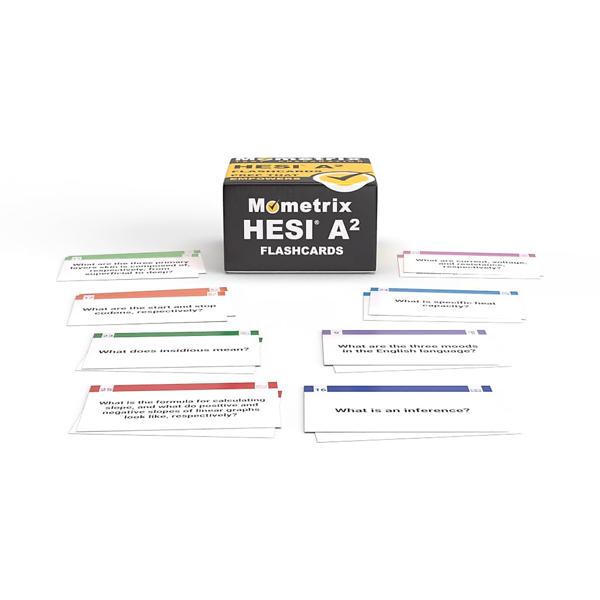 HESI A2 Study Cards: HESI Review Prep 2024-2025 with Practice Test Questions for the HESI Admission Assessment Exam [3rd Edition]