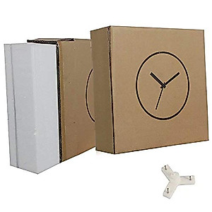 SHISEDECO Modern Cucu Wall Clock Striking Small Cute Bird, Natural Bird Voices or Cuckoo Call, Simple Fashion Wood Creative Pendulum Clocks, Unique Home Decoration for Living Room, Kitchen. (White)