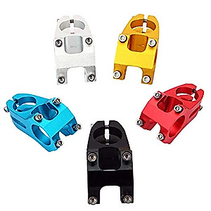 Free-fly Bike Stem 40mm Short Bicycle Stem Handlebar Riser Extender for Road Bike, Mountain Bike, MTB, BMX, Cycling (Blue)