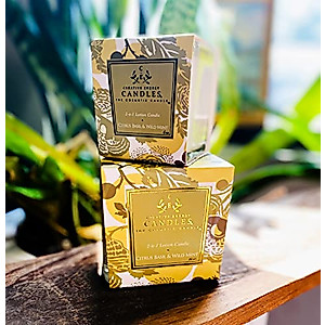 Creative Energy Candle - 2-in-1 Soy Lotion Candle (Citrus Basil & Wild Mint)