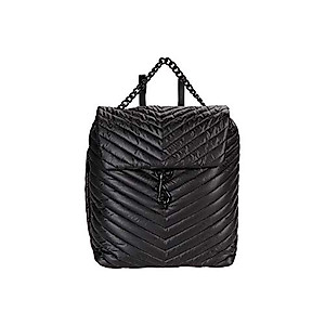 Rebecca Minkoff womens Edie Nylon backpack, Black, One Size US