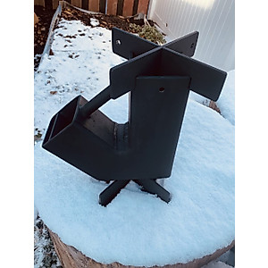 Rocket Stove With Removable Top Grill And Legs