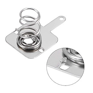 uxcell 20 Pairs AA Battery Positive Negative Conversion Spring Contact Nickeling Plate 11.28mmx11.5mm