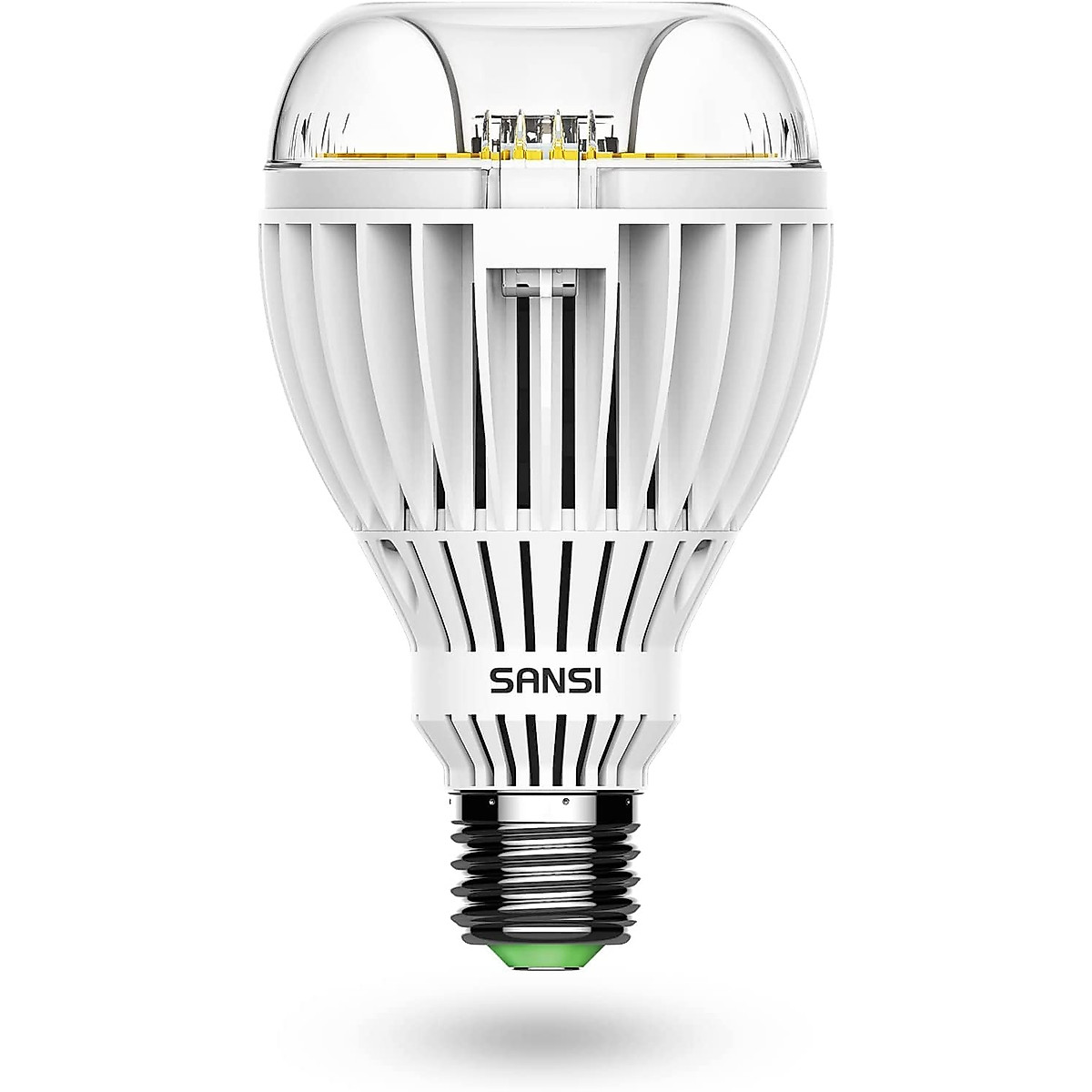 SANSI 350W Equivalent A21 LED Light Bulbs, 5500 Lumens 5000K Daylight Light Bulbs, Non-Dimmable E26 Bulb w/Ceramic Technology, 22.5 Years Lifetime, 36W Power Energy Saving LED Bulb for Home Workspace