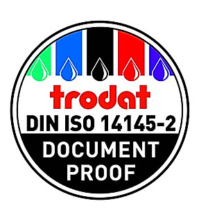 Trodat 7011 Ink, 1oz (28ml) Bottle, Red– for Trodat Stamp Pads 9051, 9052, 9053 and 9054