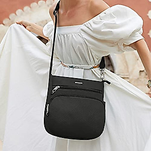 Travelon Anti-theft Classic N/S Crossbody, Black