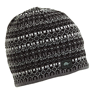 Turtle Fur Merino Franz Beanie, Black, One Size