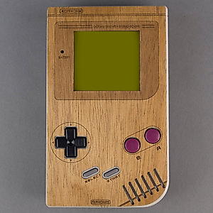 Real Mahogany Wood Skin for Nintendo Original Game Boy