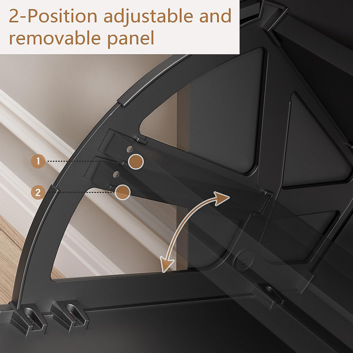 LYNSOM Shoe Cabinet, Free Standing Tipping Bucket Shoe Rack Organizer with 2 Flip Drawers, Modern Entryway Shoe Storage with Top Display, Narrow Slim Hidden Shoe Cabinet (Black)