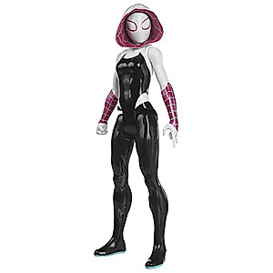 Marvel Spider-Man Spider-Gwen Toy, 12-Inch-Scale Spider-Man: Across The Spider-Verse Action Figure, Marvel Toys for Kids Ages 4 and Up