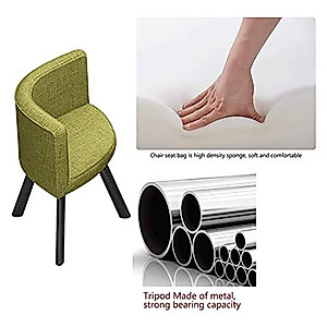 IWQHQXR Office Conference Table, Living Room Table and Chair Set Nordic Simple Wooden Round Dining Table Home Living Room Study Bedroom Display 1 Table 4 Chairs (Color : Brown) (Color : Red+Black)