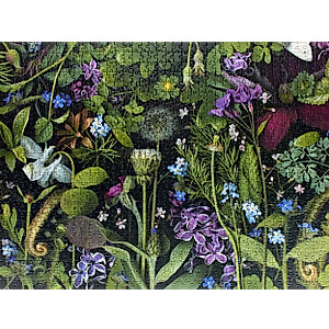 Pomegranate 1000-Piece Jigsaw Puzzle for Adults, Deb Stoner's Siris' Lilac, Matte Finish, Snug Fit