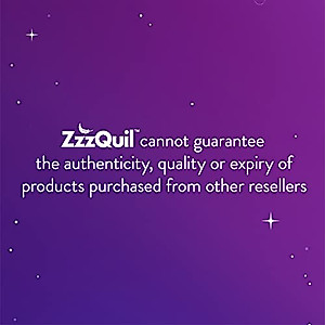 ZzzQuil, Nighttime Sleep Aid LiquiCaps, 25 mg Diphenhydramine HCl, No.1 Sleep-Aid Brand, Non-Habit Forming, Fall Asleep Fast, 48 Count
