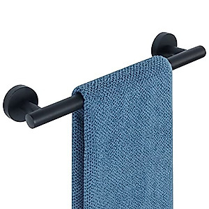 Towel Racks, Towel Rack Towel Holder Towel Rack for Bathroom Towel Rail Bathroom Towel Rack Wall Mounted Kitchen Bathroom Shelf Storage Rack Anniversary/Schwarz/a