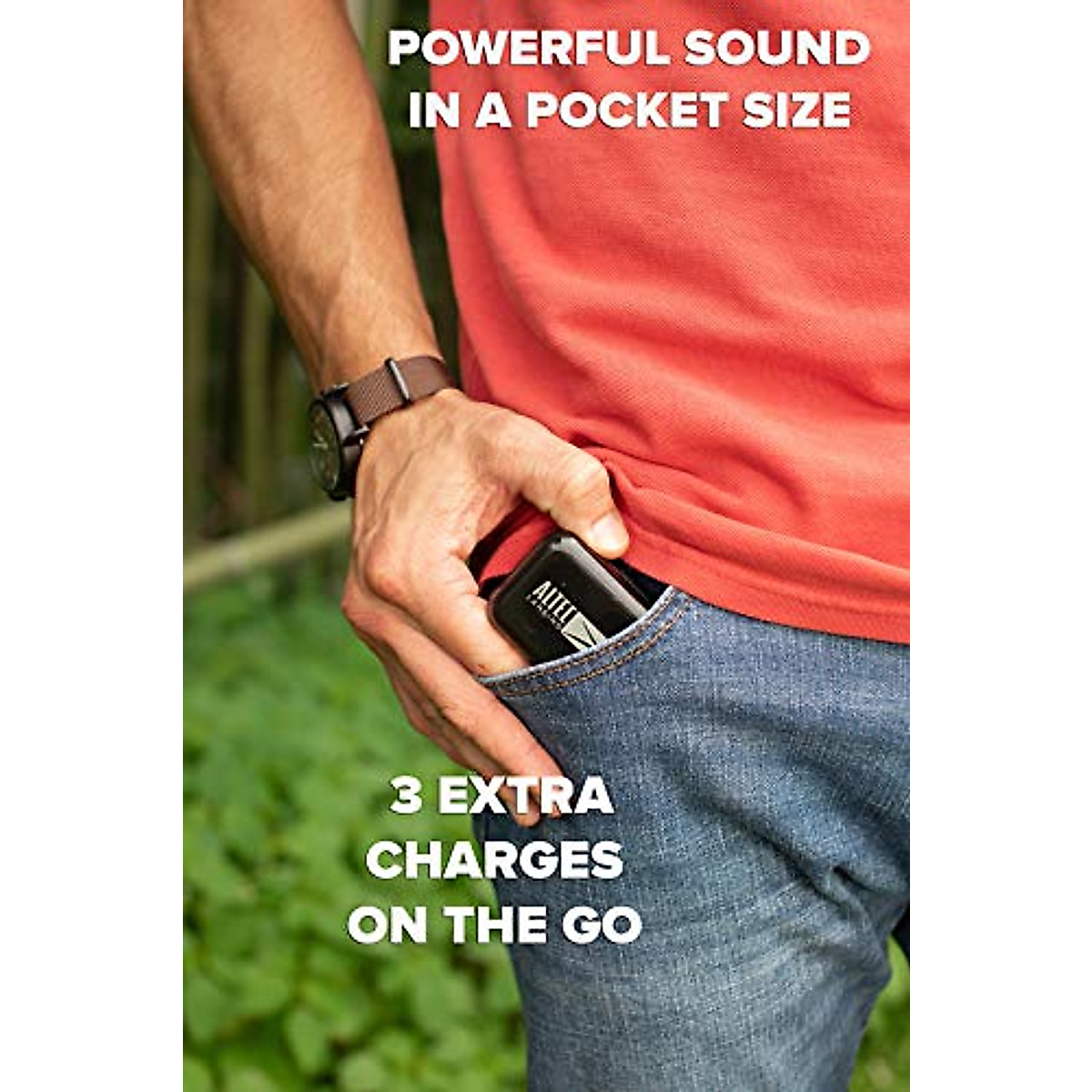 Altec Lansing MZX635 True Wireless Earbuds, True Connect Truly Wireless Headphones, Includes Portable Pocket-Sized Charging Case, IPX4 Waterproof Rating, Black