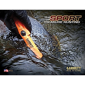 Garrett Pro Pointer AT Metal Detector Waterproof with Camo Digger's Pouch and Edge Digger
