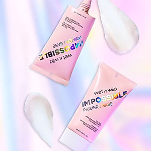 Wet n Wild Prime Focus Impossible Primer Hydrating Matte Finish, Clear, 0.84 Fl Oz