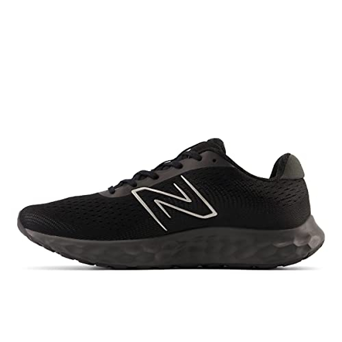 New Balance Men's 520 V8 Running Shoe, Black/Black, 9.5