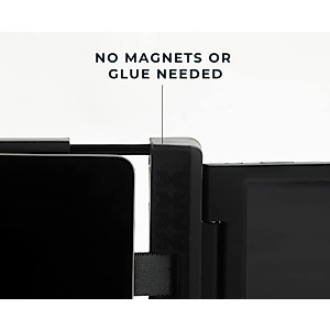 Xebec Tri-Screen 2 | 10.1in Portable Attachable Monitor for Laptop | Full HD Plug & Play, Compatible with Mac, PC, 1920x1200 Full HD Displays | The Original Tri Screen for Laptop with Instant Setup