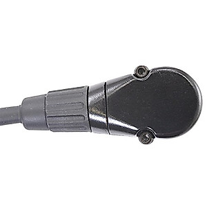 MCSPROAUDIO Male to Female XLR Cable with Black connectors 20 FT Foot Feet, Right-M to Straight-F