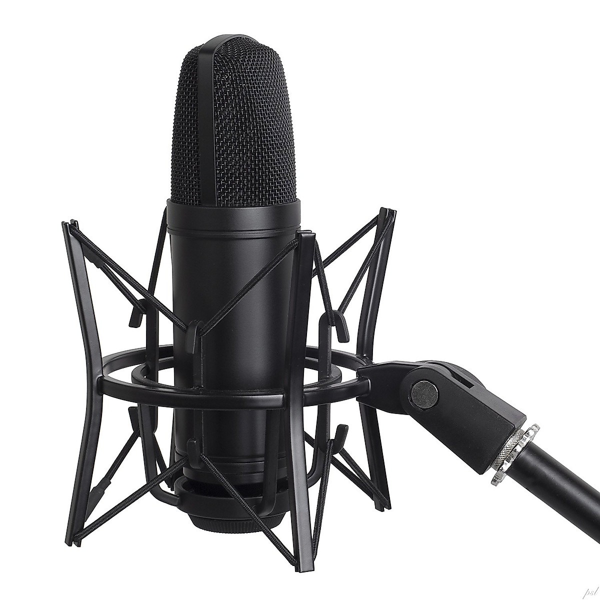 LyxPro MKS1-B Condenser Spider Microphone Shockmount, Anti Vibration and Isolation - Black