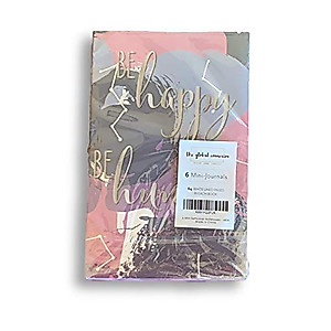 6-Pack of Mini Softcover Pocket Notebooks/Journals/Notepads/Diary, College Ruled 8x5 A5 Paper for Field Notes or Small Lined Cute Journals to Write in for Women Girls or Teens, Assorted Patterns