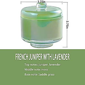 Meleell Scented Candles,Candles are Home Scented,Candles Gifts for Women .19 Oz. Large Jar Single Wick Candle 95% Coconut Oil Soy Candles About 70 Hours Burn Time Lavender Scented Candles(Lavende).