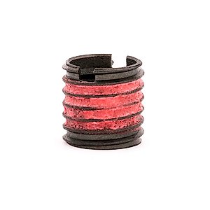 E-Z LOK - 319-8 E-Z Lok Externally Threaded Insert, C12L14 Carbon Steel, Meets AISI 12L14, 1/2"-13 Internal Threads, 5/8"-11 External Threads, 0.625" Length, Made in US (Pack of 5)