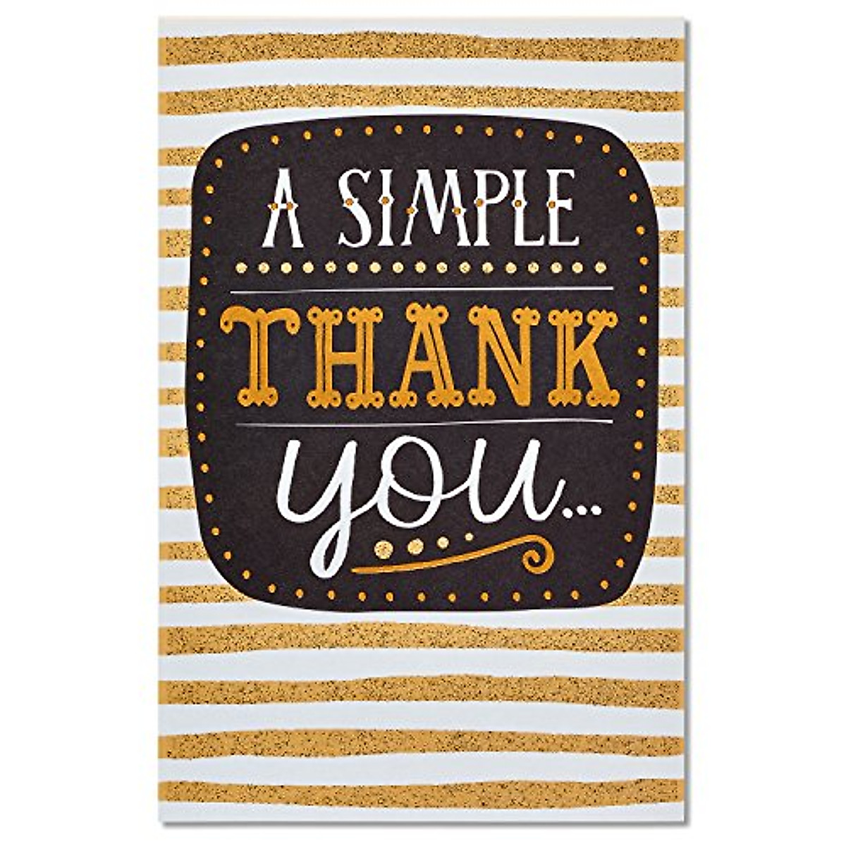 American Greetings Thank You Card (A Simple Thank You)