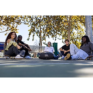 JBL Boombox 3 Wireless Bluetooth Streaming Portable Speaker, Black - IP67 Dustproof and Waterproof, up to 24 Hours of Play Time - WEPGPY Cable