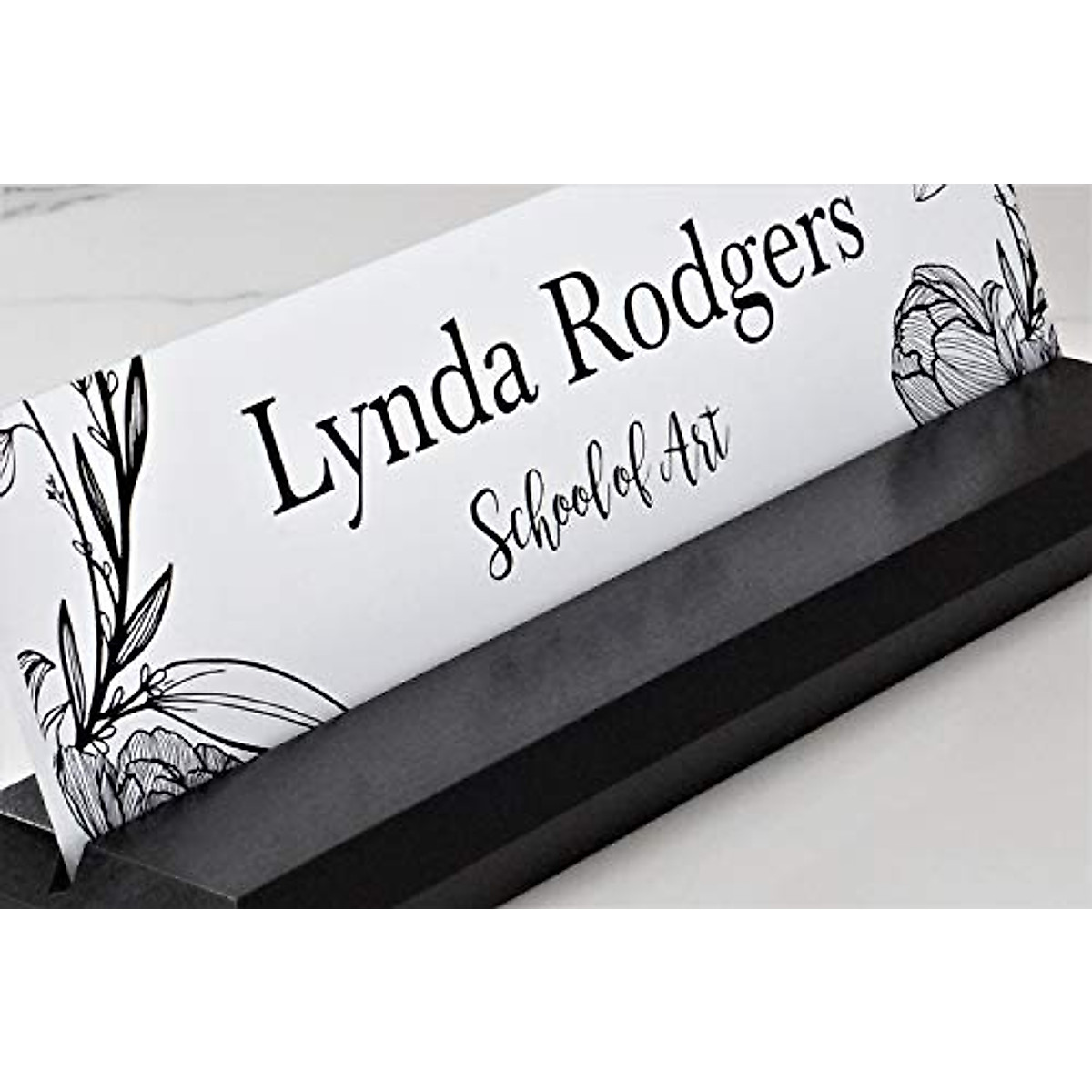 Desk Name Plate Personalized with your Name and Title