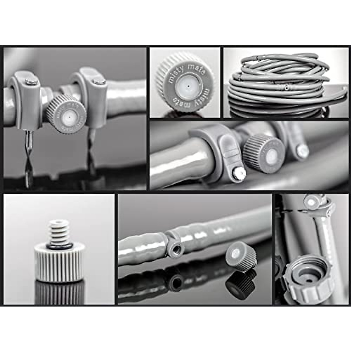 Misty Mate 16030 MistyMate Cool Patio 30 Outdoor Misting System, 30' ft, Gray