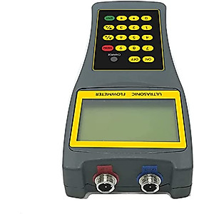 CGOLDENWALL TDS-100H Handheld Portable Ultrasonic Flow Meter Flowmeter Clamp on Sensor (DN15-700mm)