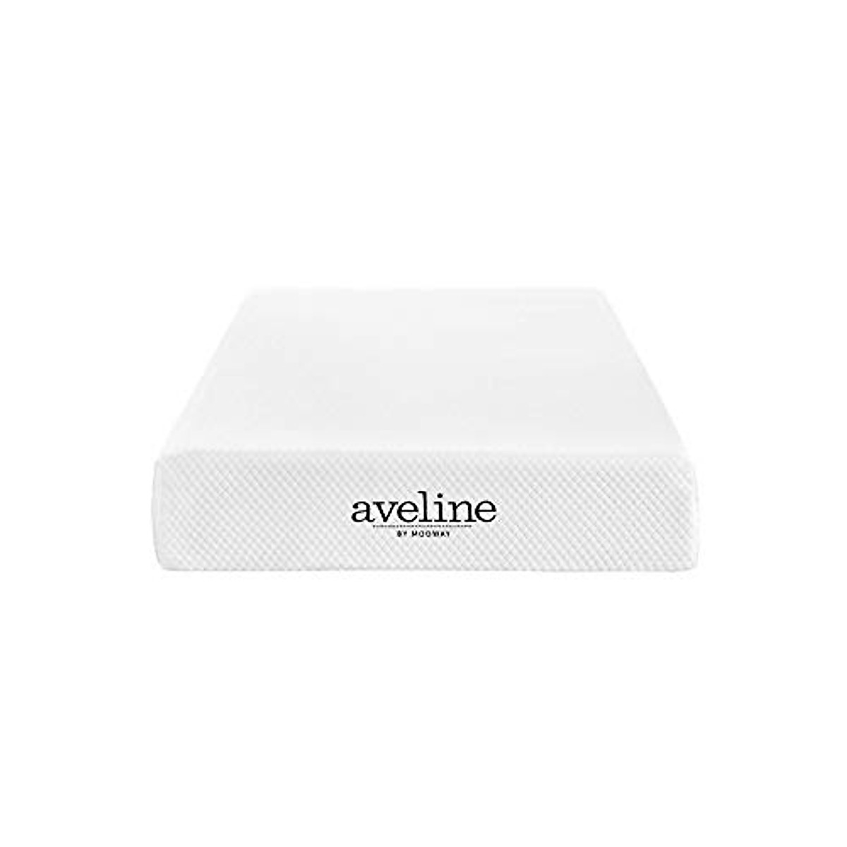 Modway Aveline Memory Foam Bed Mattress Conventional, Twin,Firm, White