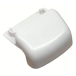 WP61002112 Refrigerator Door Bar End Cap Retainer Compatible for Whirlpool, Kenmore, Maytag 61002112 AP6009957 PS11743131 AP4068718 (White)