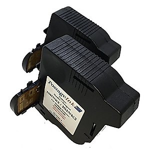 PostageInk.com ISINK2 / IMINK2 / Sure.Jet # 4145144H Non-OEM Ink Cartridge Replacements for IS280 and IM280 Machines, Pack of 2