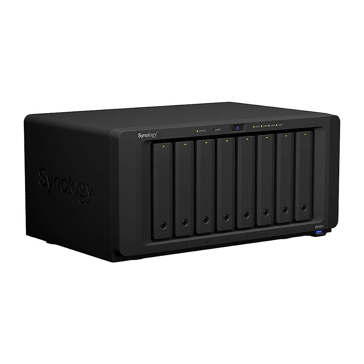 Synology DiskStation DS1821+ NAS Server for Business with Ryzen CPU, 32GB Memory, 32TB HDD, DSM Operating System, iSCSI Target Ready