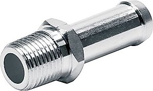 Allstar Performance ALL99312 Radiator Overflow Fitting 1/8" NPT to 5/16" Hose Aluminum