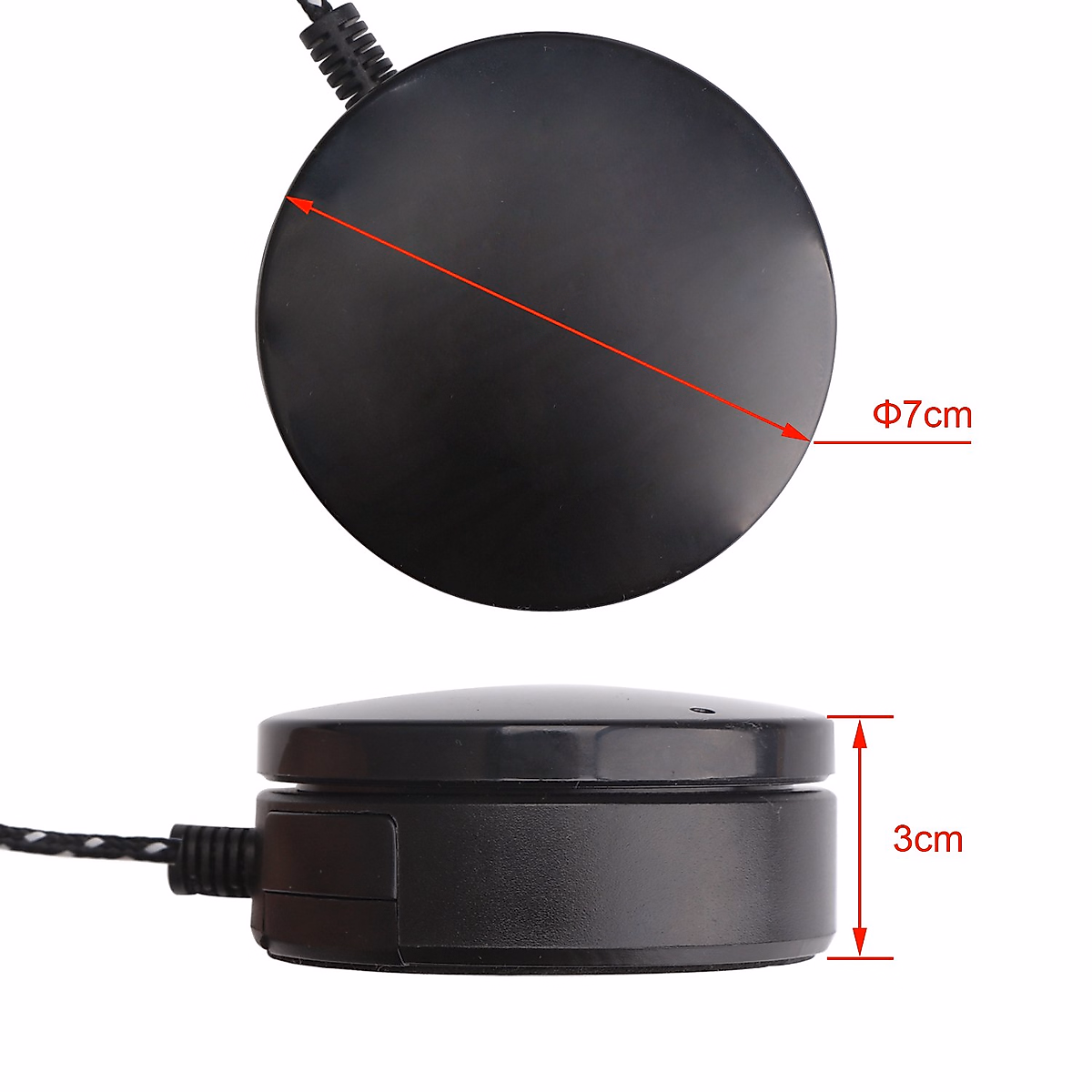 DROK USB Volume Control Knobs Audio Controller for Adjusting Volume of Computers, No Loss of Sound Quality with 4.6 Feet Cable