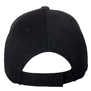 I Am A Veteran My Oath of Enlistment Has No Expiration Date Embroidered Black Baseball Cap