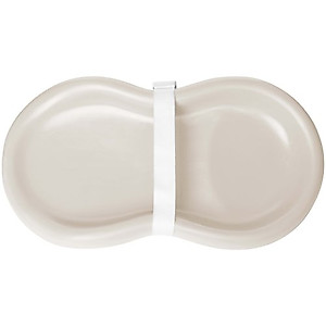 Keekaroo Peanut Changer Vanilla – the Original Made in USA easy-to-clean changing pad and the only shell over foam, fully impermeable to fluid