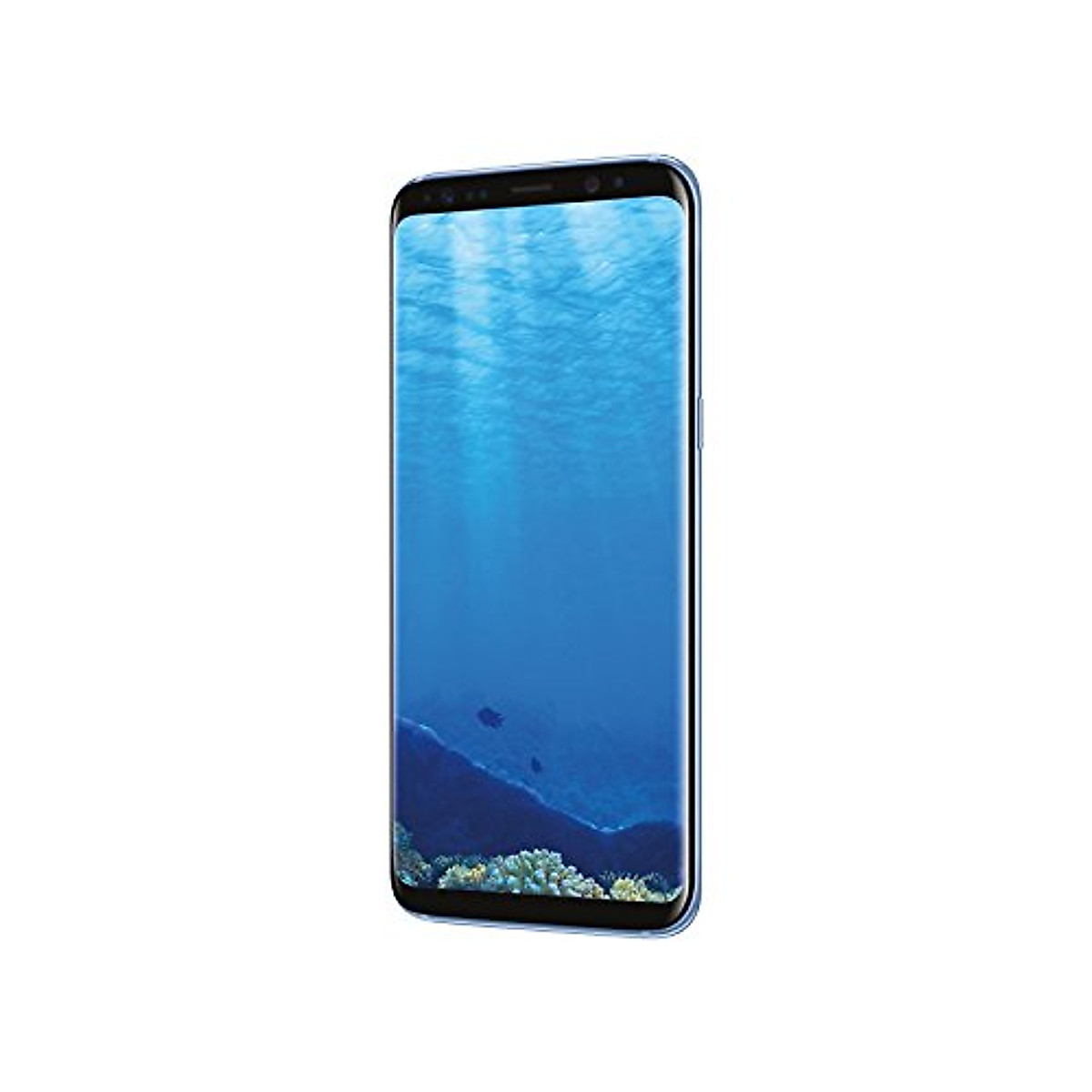 Straight Talk Samsung Galaxy S9 Blue 64GB SM-G960UZ Comes with A CDMA BYOP Sim Card Kit & A IQ Shield Full Body Screen Protector Applied & A Samsung Wireless Charging Stand Bundle