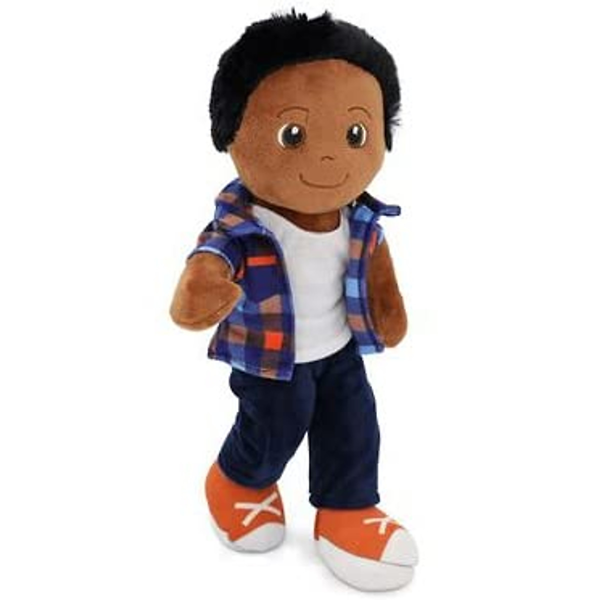 Playtime by Eimmie 14" Soft Baby Doll - Plush Rag Dolls for 2 Year Old Girls and Boys, Toddler & Infants - Girl Toys - Stuffed Toy Companion - Washable & Sensory Fabric Body - Charlie - Boy Dolls Kids